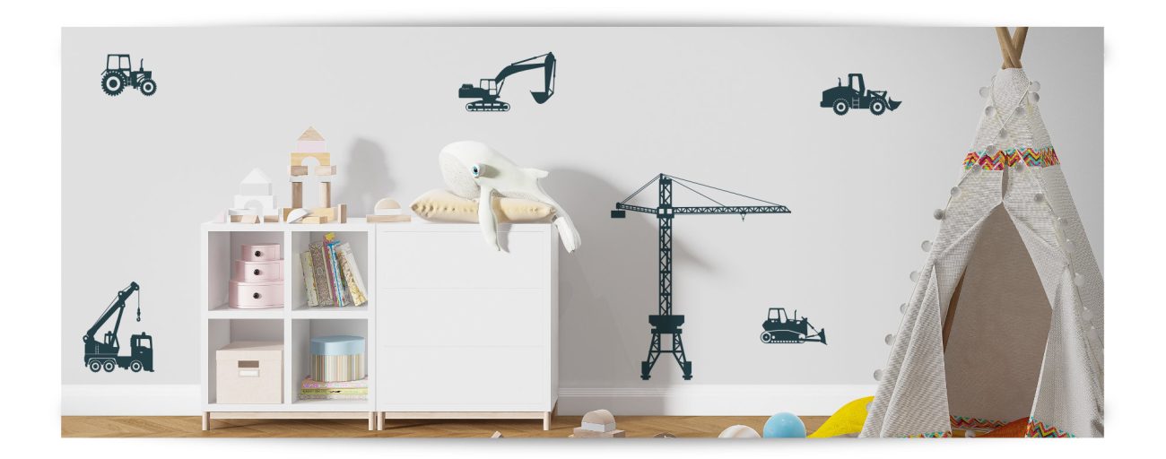 Muurstickers kinderkamer - Kidzstijl